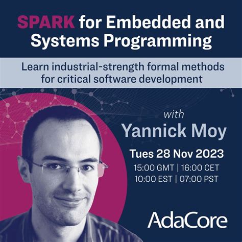 Adacore On Linkedin Spark Pro For Embedded And Systems Programming