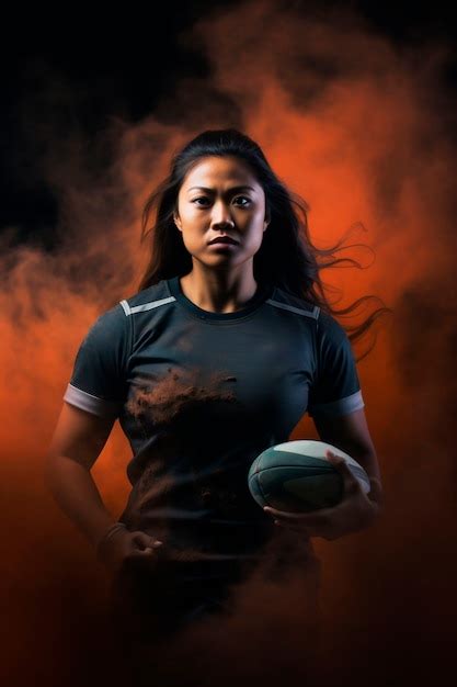 Portrait D Un Joueur De Rugby Photo Gratuite