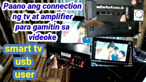 Paano Ang Connection Ng Tv To Amplifier YouTube