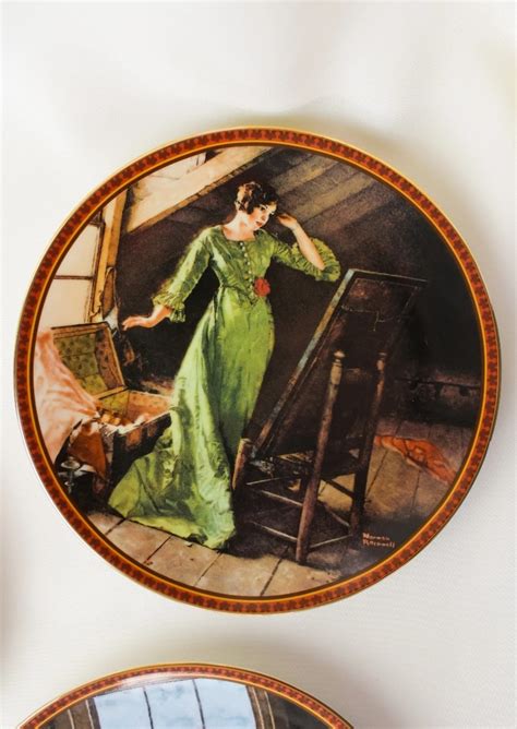 Norman Rockwell Collectors Plate Quiet Reflections Etsy