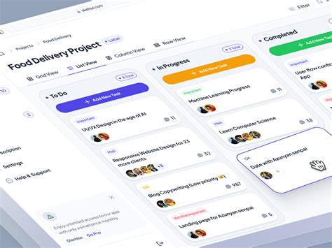 slothui design system for lazy gen z kanban dashboard uiux by