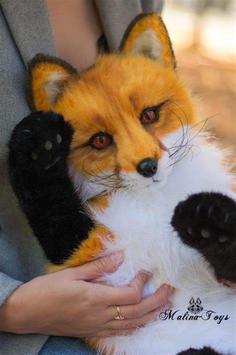 Poseable Toy Commission Red Fox By Malinatoys On Deviantart