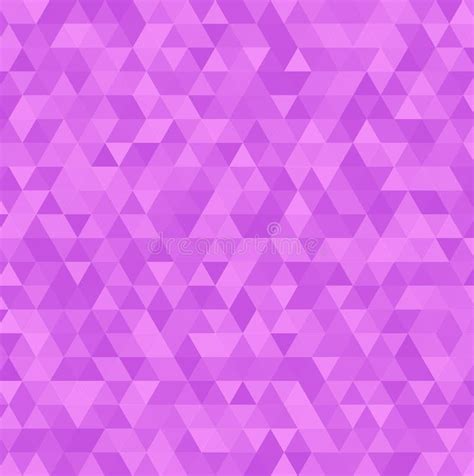 Abstract Vector Violet Triangle Background Geometric White Texture Pattern Stock Vector