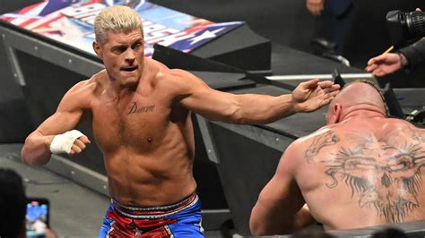Wwe Reportedly Considering Bullrope Match For Cody Rhodes Vs Brock
