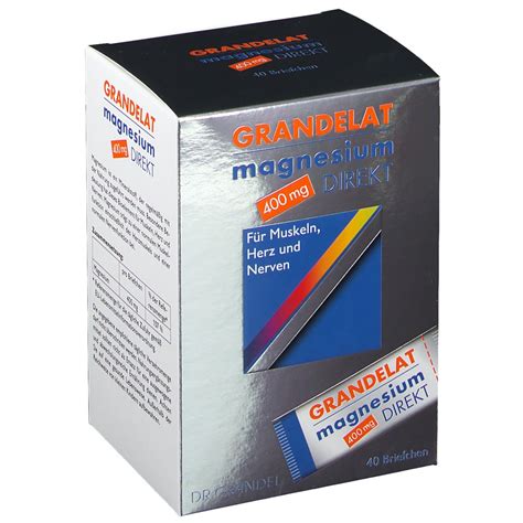 Grandelat Magnesium Direkt Mg Sachets St Shop Apotheke