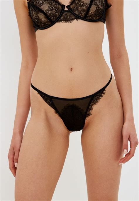 Трусы Womensecret Brasilien цвет черный Rtlabn273801 — купить в