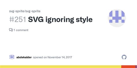 Svg Ignoring Style · Issue 251 · Svg Spritesvg Sprite · Github