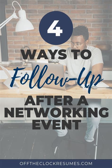 4 Ways To Follow Up After A Networking Event Networking Event Social