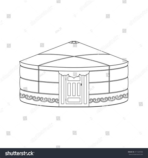 Юрта картинка для детей на прозрачном фоне