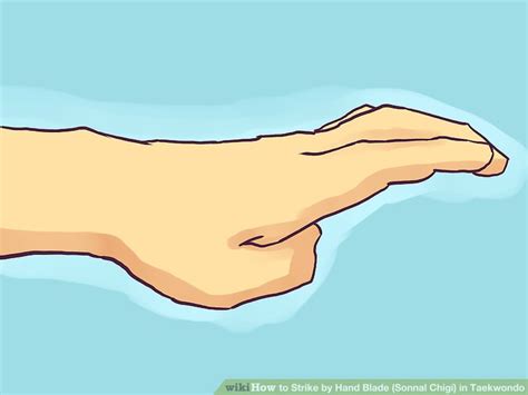 4 Ways To Strike By Hand Blade Sonnal Chigi In Taekwondo