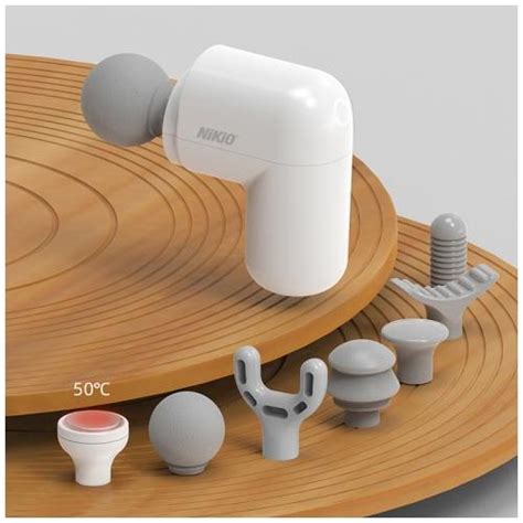 Súng Massage Cầm Tay Mini Nikio Nk 173 Hỗ Trợ Giảm đau Nhức Cho Mọi