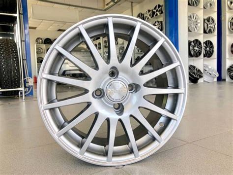 Диски литые proma Оберон 4x100 r15 серебро, 15", 4 шт, 8,00 кг. литой ...