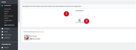 Gestion Des Commandes Comment Annuler Et Supprimer Une Commande Sur