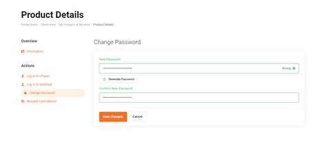 How To Reset Cpanel Password From Members Area