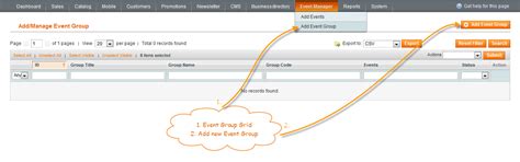 Magento Events Manager Extension Webkul Blog