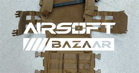 Warrior Assault Recon Plate Carrier Coyote Airsoft Bazaar