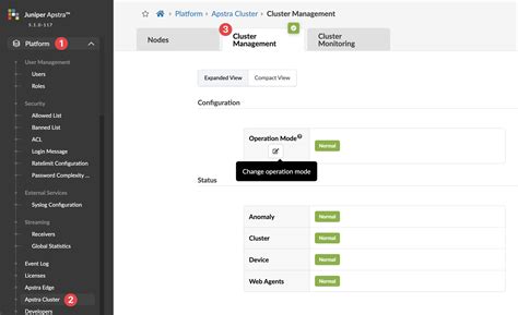 Apstra Cluster Management Apstra 5 1 Juniper Networks