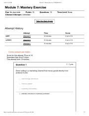 Module 7 Mastery Exercise 22FB MKG425 12 Pdf 9 28 22 9 42 PM Module 7