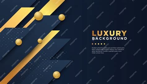 Premium Vector Dark Abstract Background With Overlap Layers Golden