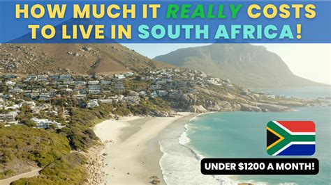 MONTHLY Cost Of Living In SOUTH AFRICA 2024 Budget Guide