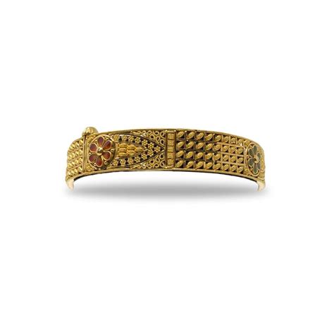 Buy Calcutta Design Gold Bangle Online Kalyan Jewellers