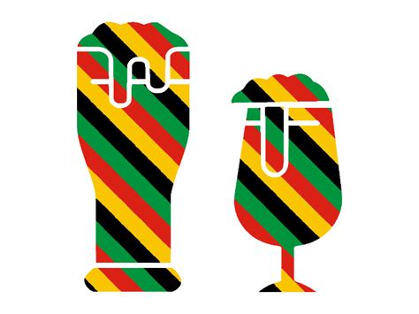 Beer Glasses Logo Graphic By Antoniomwest · Creative Fabrica