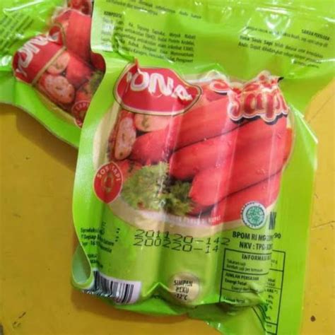 Jual Sosis Yona Sapi Isi 3pcs Shopee Indonesia