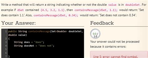 Solved Write A Method That Will Return A String Indicating Chegg Com