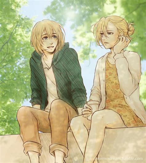 Armin X Annie Aot Samurai Đang Yêu Dễ Thương