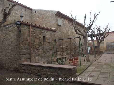 Església De Lassumpció De Boldú La Fuliola Urgell Catalunya Medieval