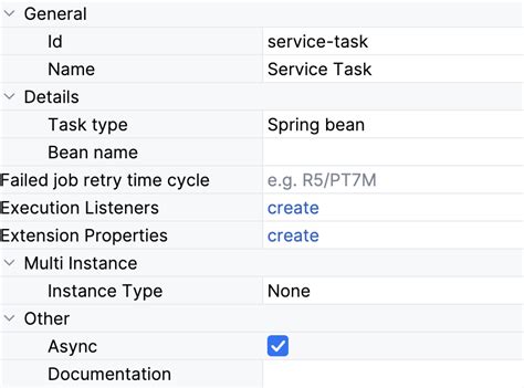 Service Task Jmix Documentation