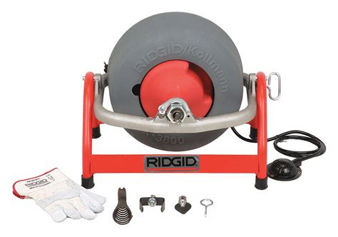 Ridgid Corded K 3800 Drain Cleaning Machine 4cx0353117 Grainger