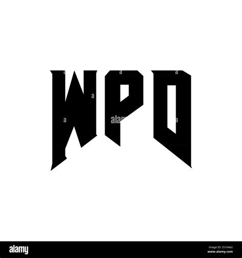 Wpd Letter Logo Design For Technology Company Wpd Logo Design Black