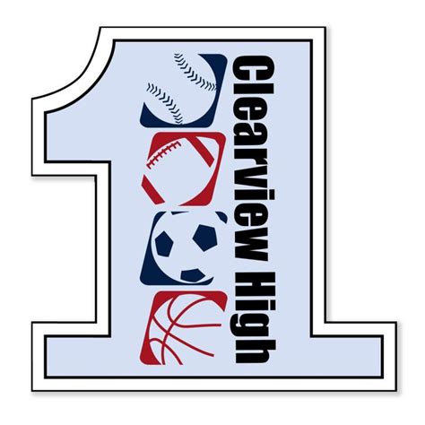 Custom Number One Notekeeper Magnet 35 Mil