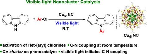 室温下芳基氯c N偶联的可见光铜纳米团簇催化journal Of The American Chemical Society X Mol