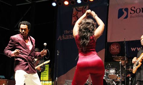 Bobby Rush And Mizz Lowe At King Biscuit American Blues Scene