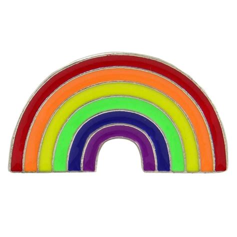 Enamel Pin Rainbow Pride Atomic Cherry