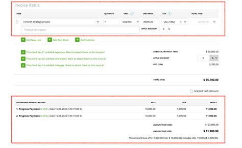 Progress Invoice Zistemo Knowledge Base
