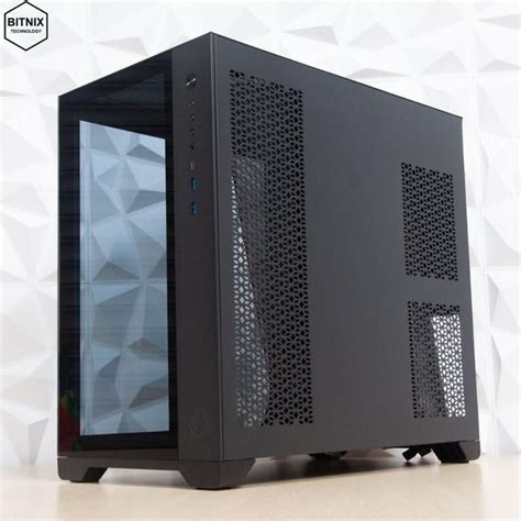 Phanteks Metallic Gear Neo Qube D Rgb Tg Atx Chassis Black White