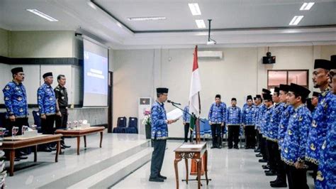 Dewan Pengurus KORPRI Dikukuhkan Pj Bupati Ciamis Komitmen Abdi
