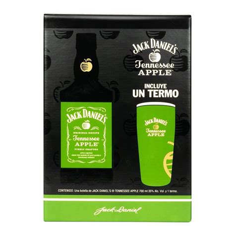 Whisky Jack Daniel s Tennessee Apple 700ml más termo Walmart