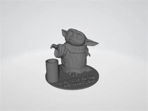 New 4 Yoda Pen Holder Gcode File For Creality Ender3 Longerlk4