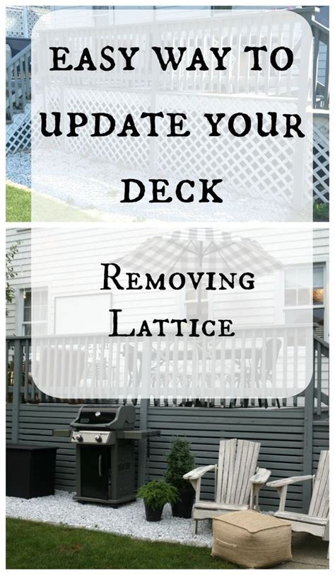 Deck Switching From Lattice To Slats And How We Clean Our Deck Artofit