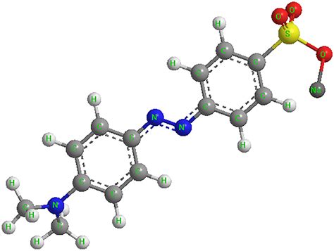 Molecular Structure Of Methyl Orange Download Scientific Diagram