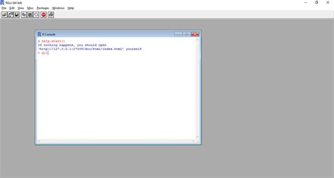 Example Of Some R Commands Download Scientific Diagram