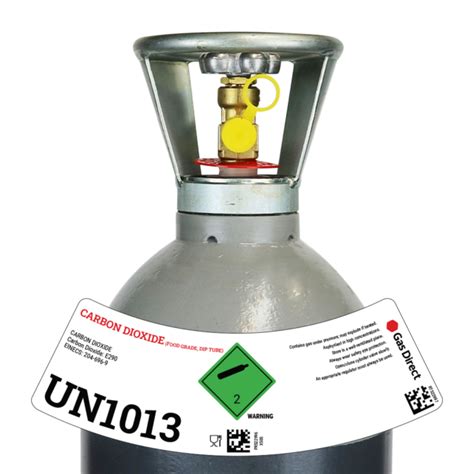 Carbon Dioxide Drinks Dispense Food Gas Cylinders