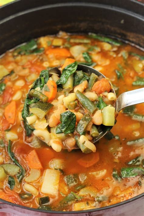 Italian Minestrone Soup Mangia Bedda Recipe Minestrone Soup