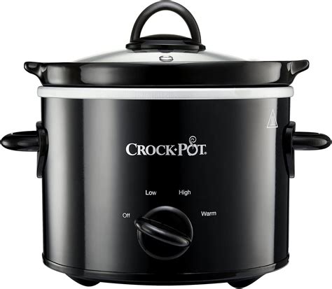 Crockpot Slow Cooker Removable Easy Clean Ceramic Bowl 18 L Small