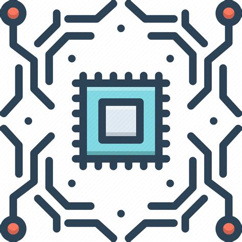 circuit chip processor computer electronic microchip motherboard