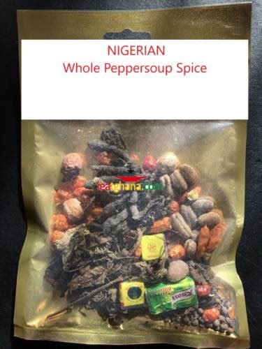 Nigerian Original Whole Tasty Peppersoup Spice I Eat Ghana